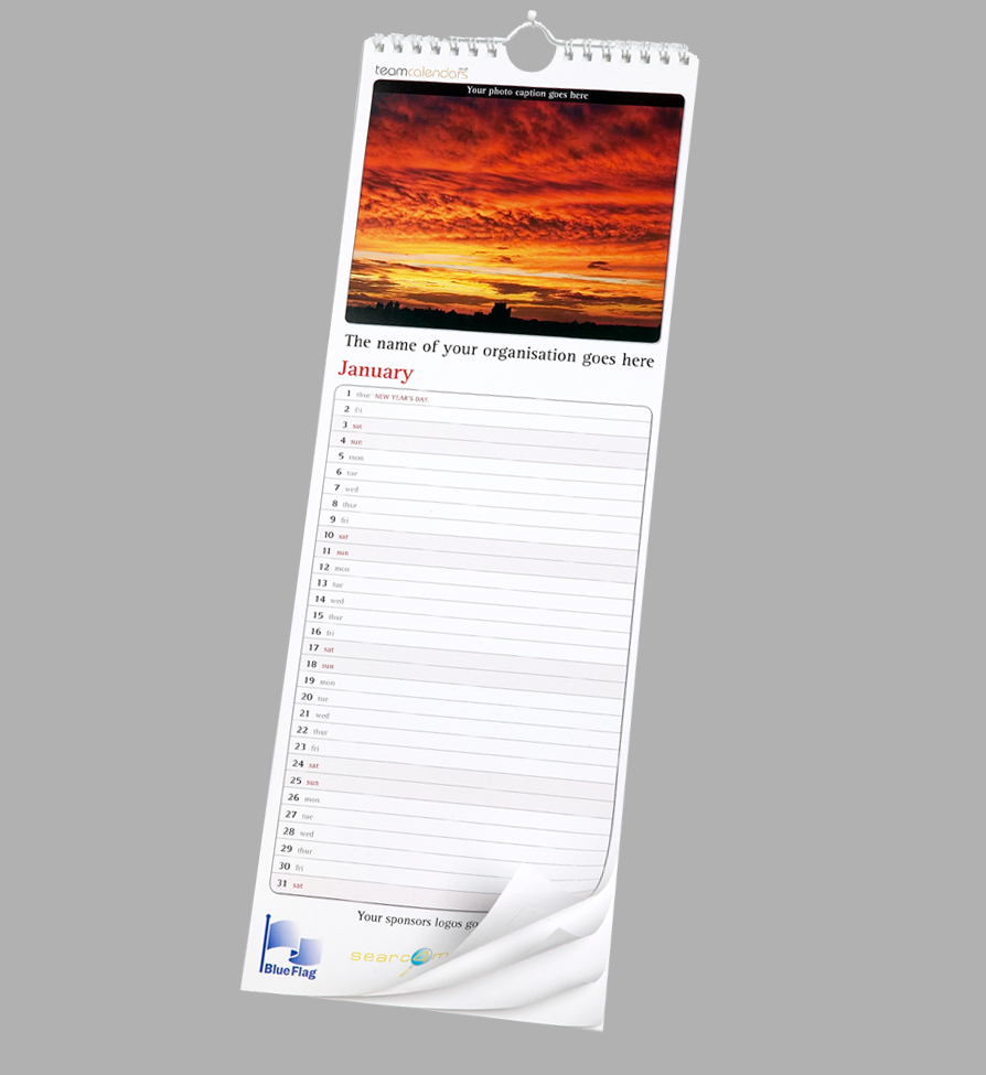 Calendar Printing by TeamCalendars - UKs Leading Calendar Printers ...